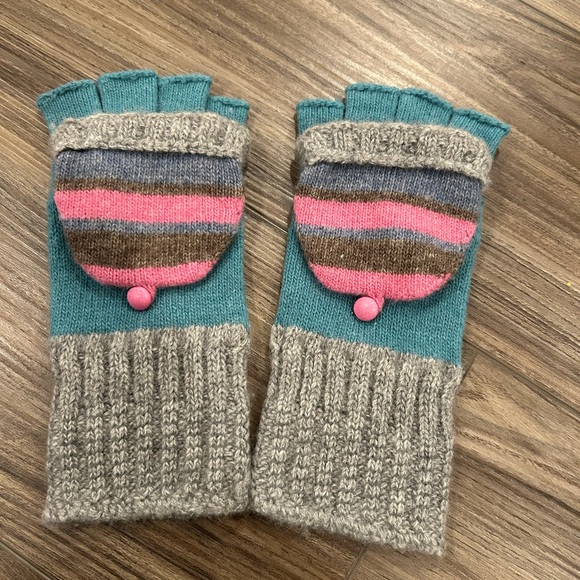 Accessories | Colorful Fingerless Mittens With Flap | Poshmark